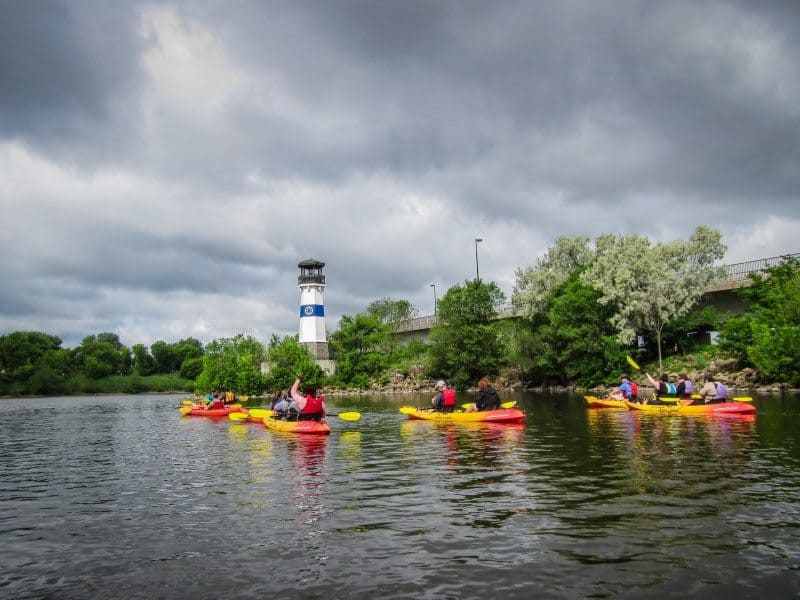 Kayaking in Minneapolis: A Big City Adventure