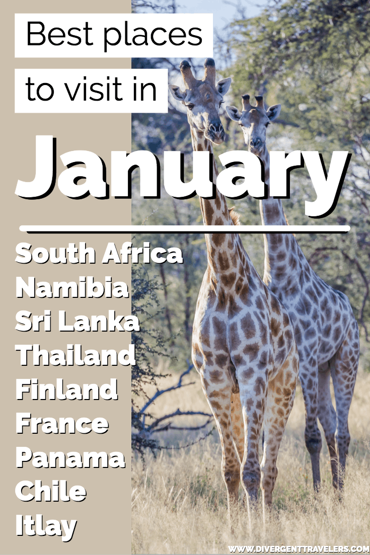 10 Best Places to Visit in January (WORLDWIDE)