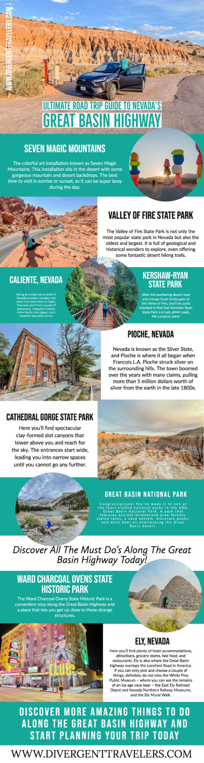 Ultimate Great Basin Highway Road Trip Itinerary (5-7 Days)