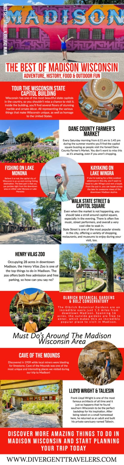 33 Amazing Things to Do in Madison, WI (Plus Food & Drink)