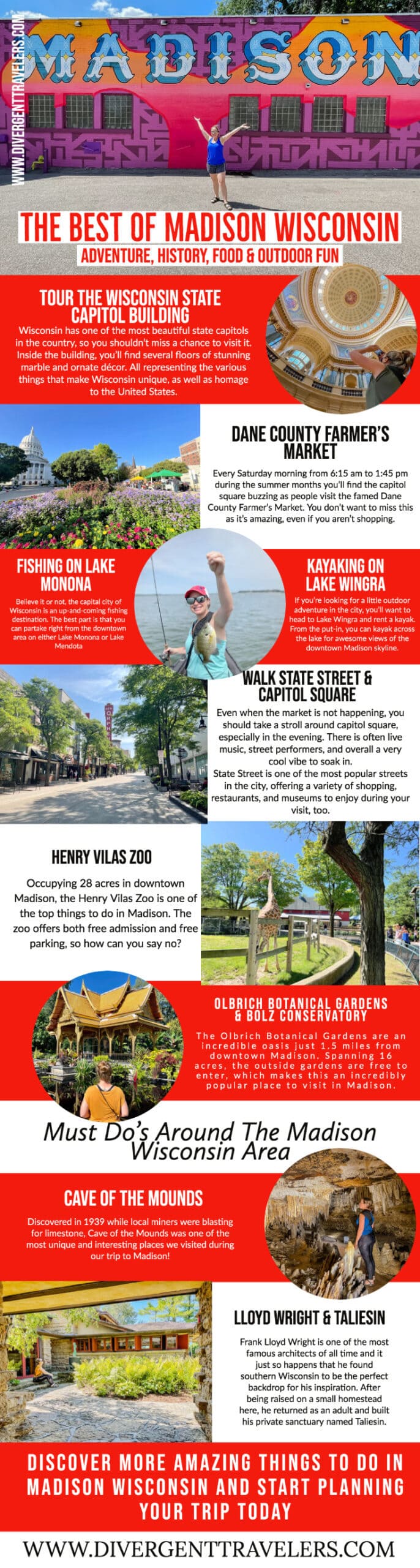 33 Amazing Things to Do in Madison, WI (Plus Food & Drink)